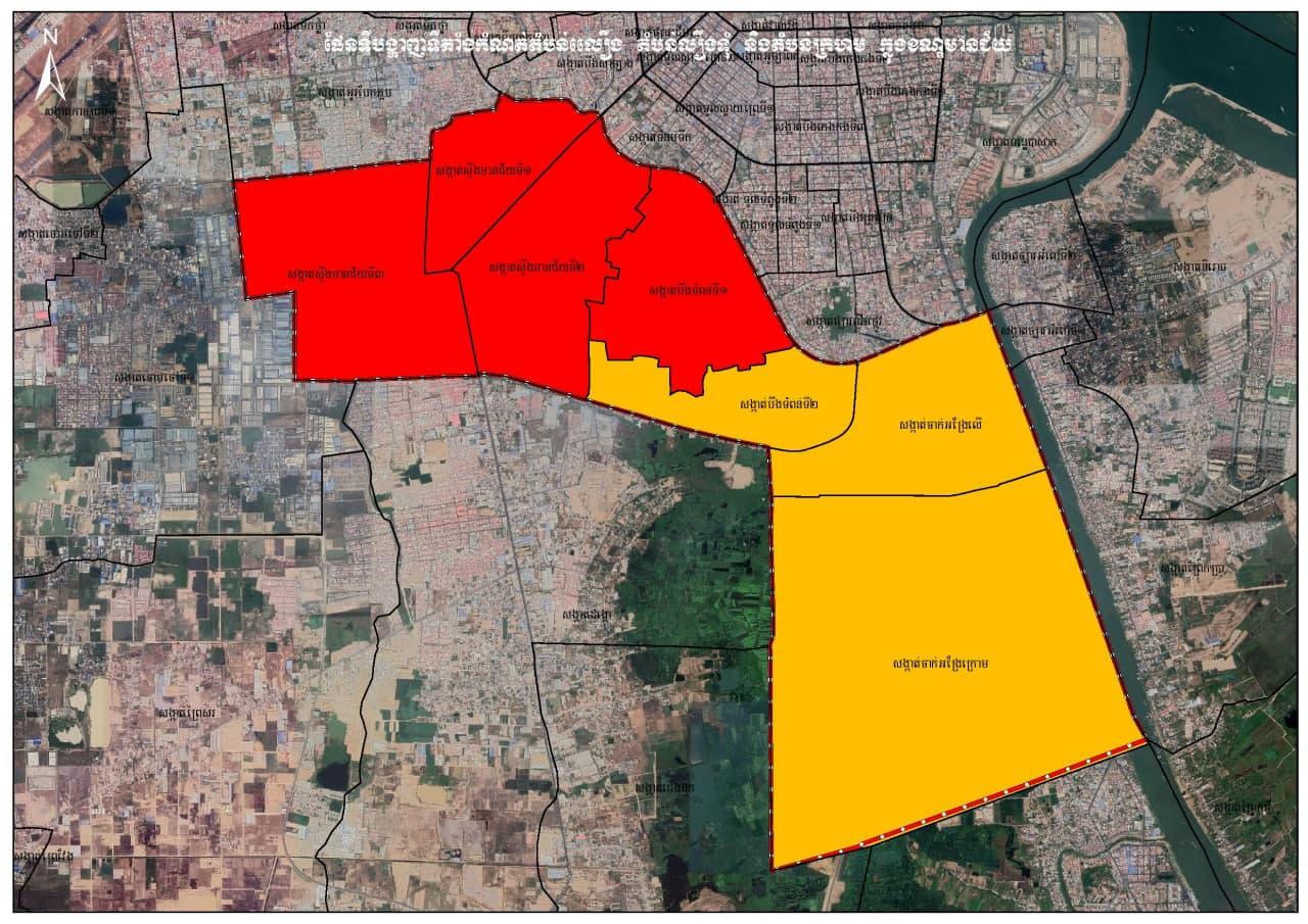 4 more Phnom Penh districts designated as “Red Zones” - Cambodia News Watch