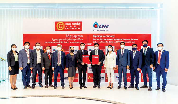 Canadia Bank Plc. and PTT (Cambodia) Partner on Digital Payment ...