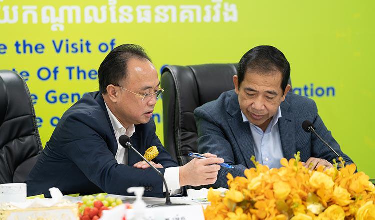 Wing Bank hosts Visit of H.E. Kong Vibol to Showcase its Digital Innovations in Financial ...