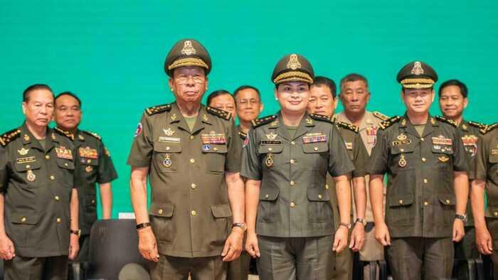 The female general was promoted to a three-star general - Cambodia News ...